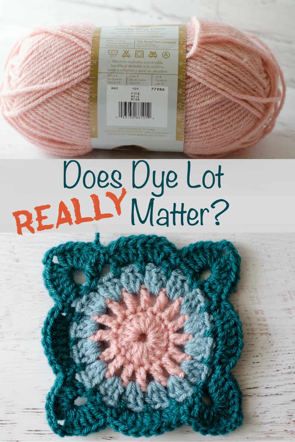 Does Dye Lot Matter - Crochet 365 Knit Too