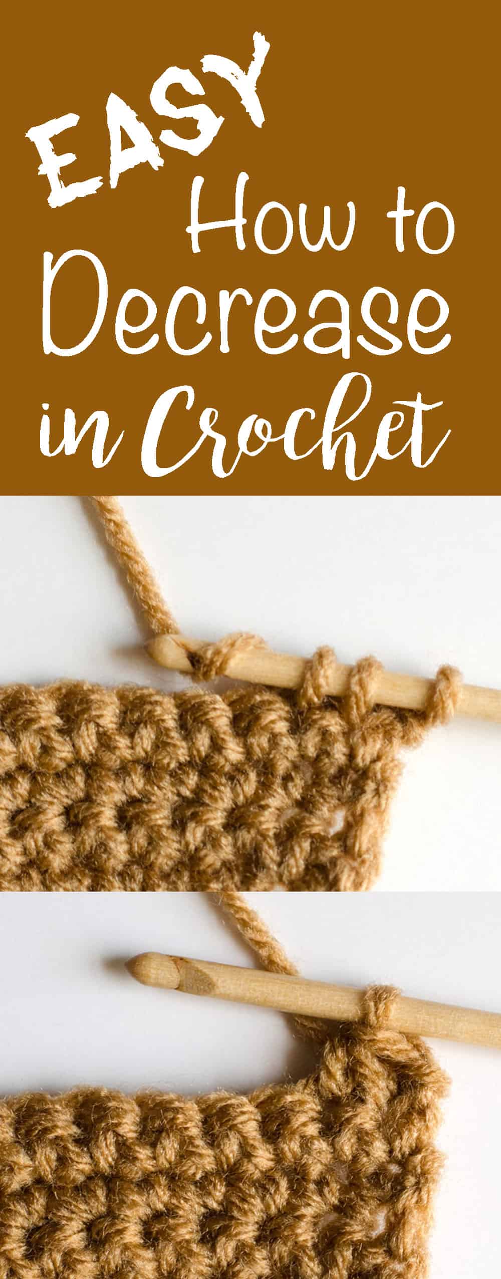 How to Decrease in Crochet - Crochet 365 Knit Too
