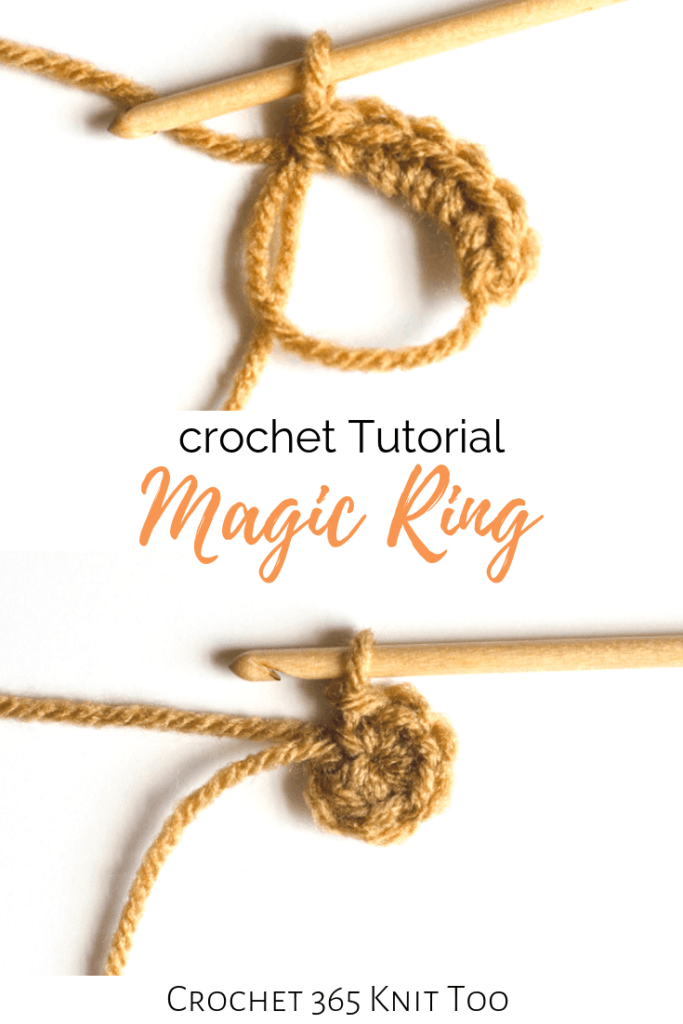 How to Crochet a Magic Ring - Crochet 365 Knit Too