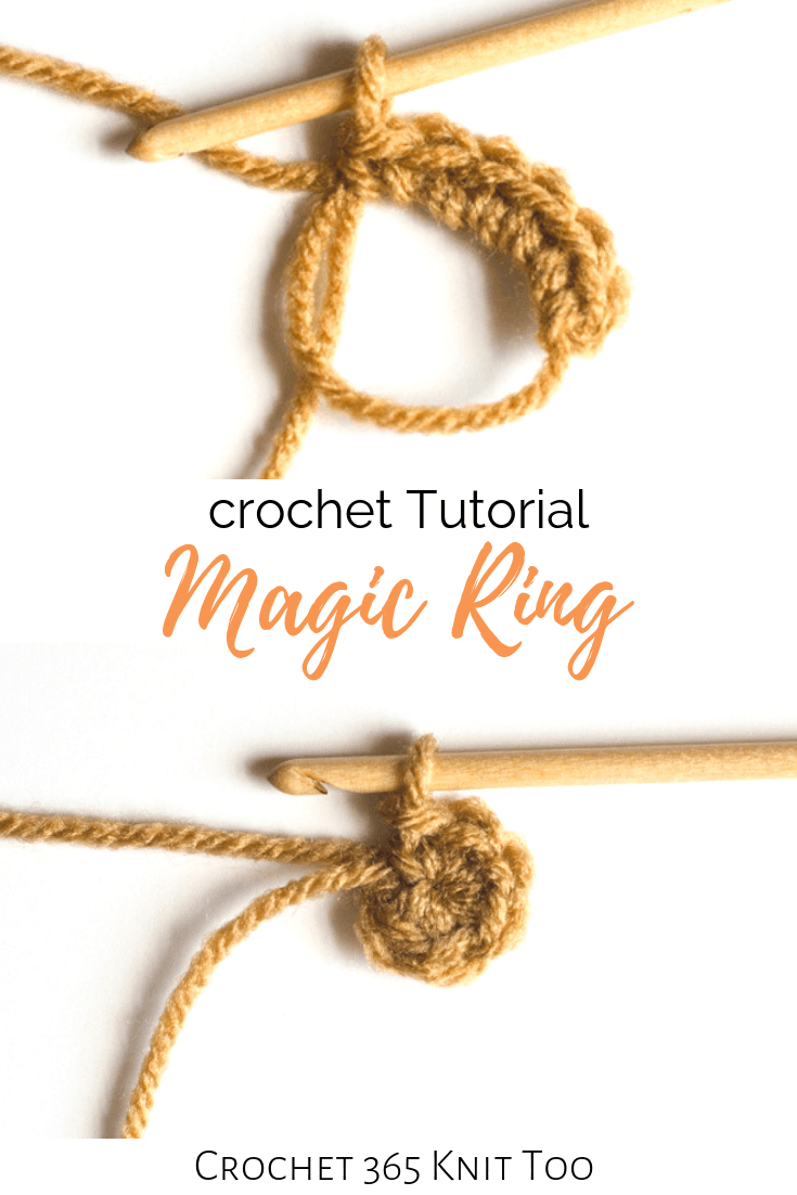 How to Crochet a Magic Ring - Crochet 365 Knit Too