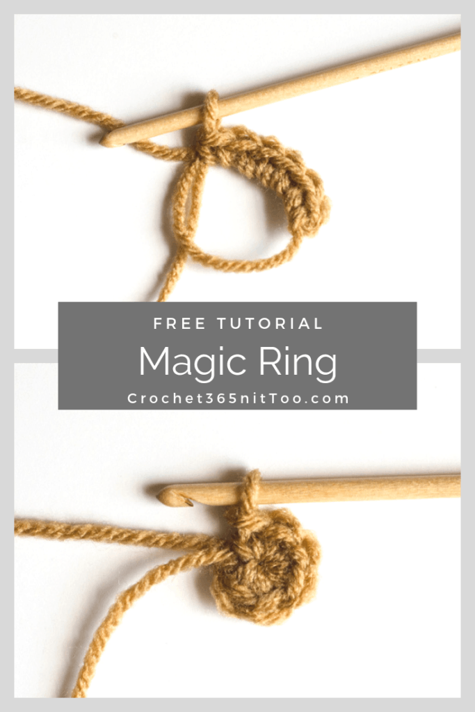 How to Crochet a Magic Ring - Crochet 365 Knit Too