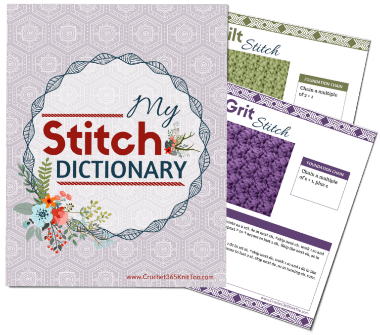 The Vault - A Free Library For Crocheters and Knitters - Crochet 365 ...