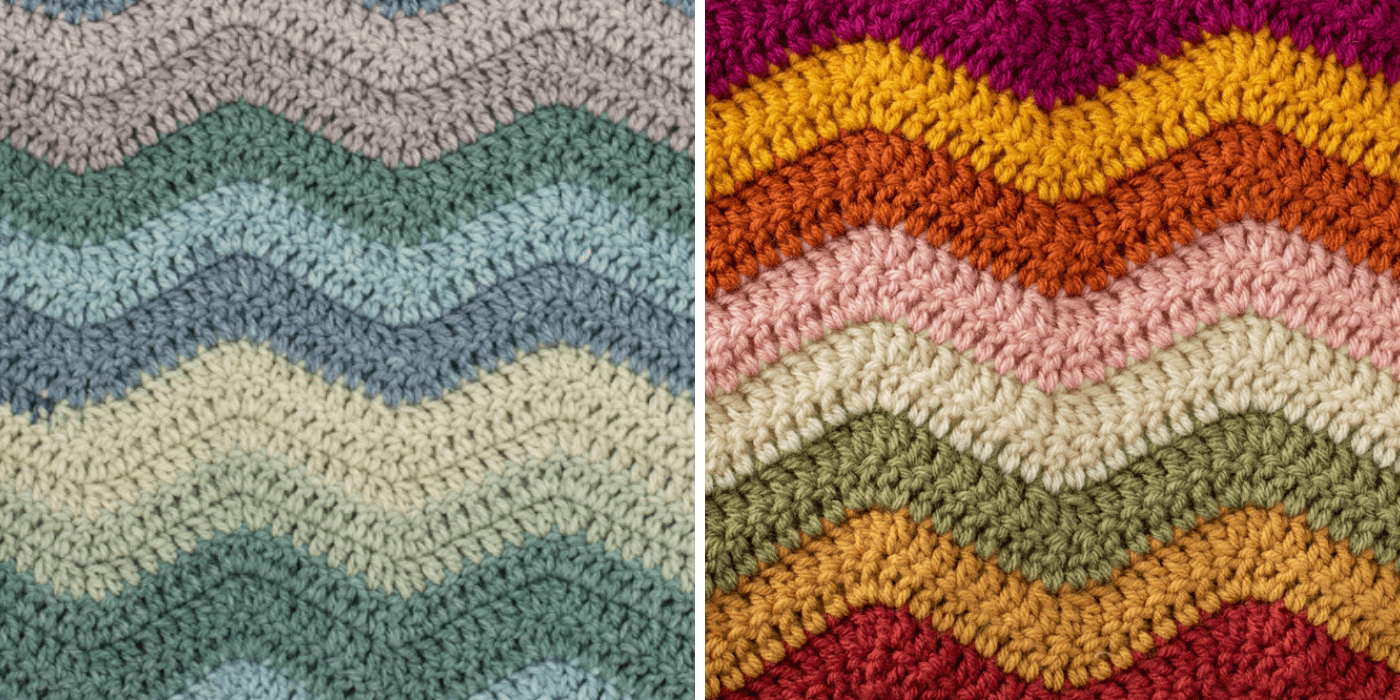 Wistful Wave Crochet Blanket - Crochet 365 Knit Too