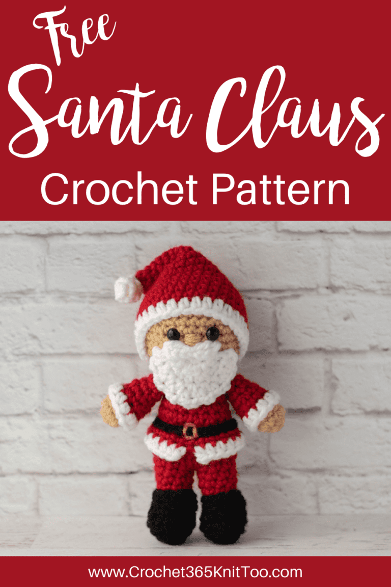 Delightful Crochet Santa: A Joy to Make and Give - Crochet 365 Knit Too