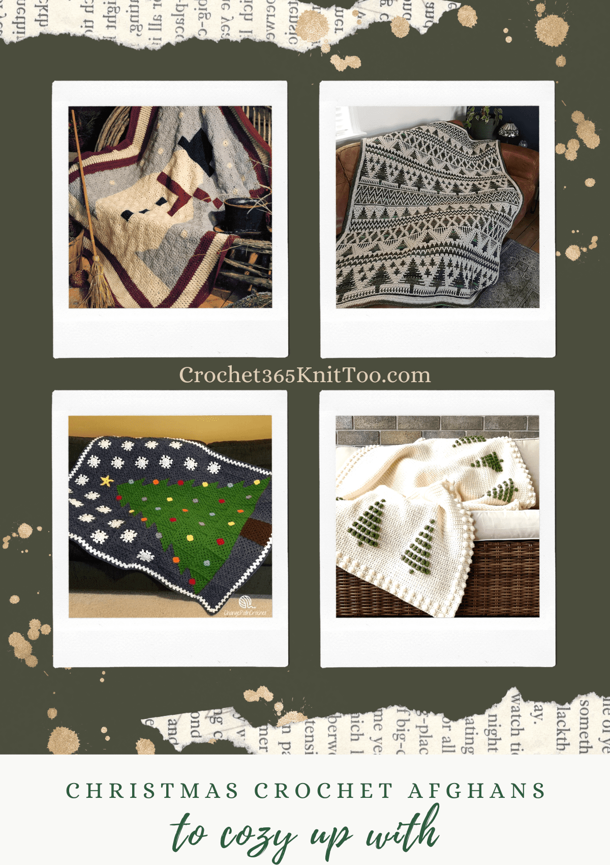 Christmas Crochet Afghans to Keep You Cozy - Crochet 365 Knit Too