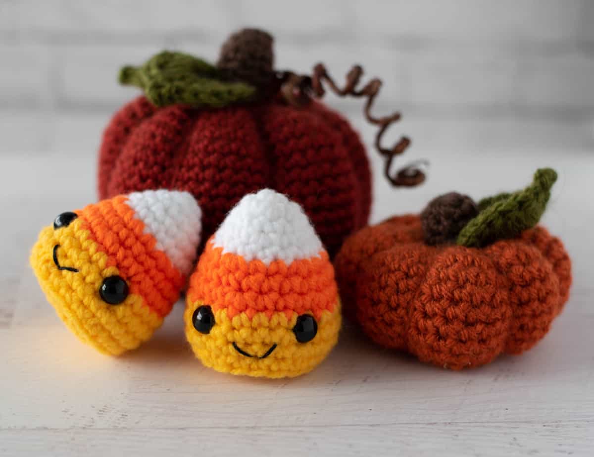 Crochet Candy Corn - Crochet 365 Knit Too