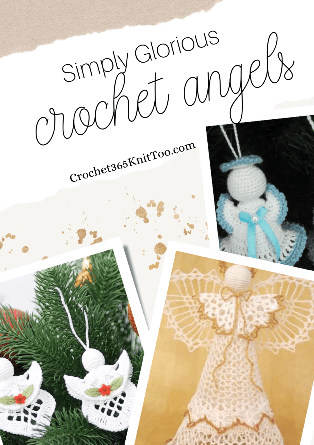 Glorious Crochet Angel Patterns You'll Love - Crochet 365 Knit Too