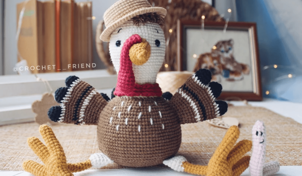 Crochet Turkey Patterns Perfect for Fall - Crochet 365 Knit Too