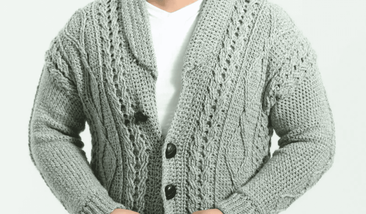 Men's Crochet Sweater Patterns: Perfect for Cool Temps - Crochet 365 ...
